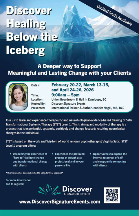 Discover Healing Below the Iceberg – Feb, Mar, April, 2026 | Discover ...